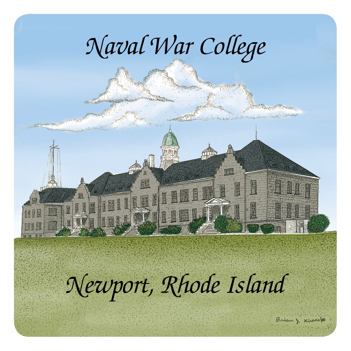 Luce Hall Ceramic Trivet | The Ships Bell